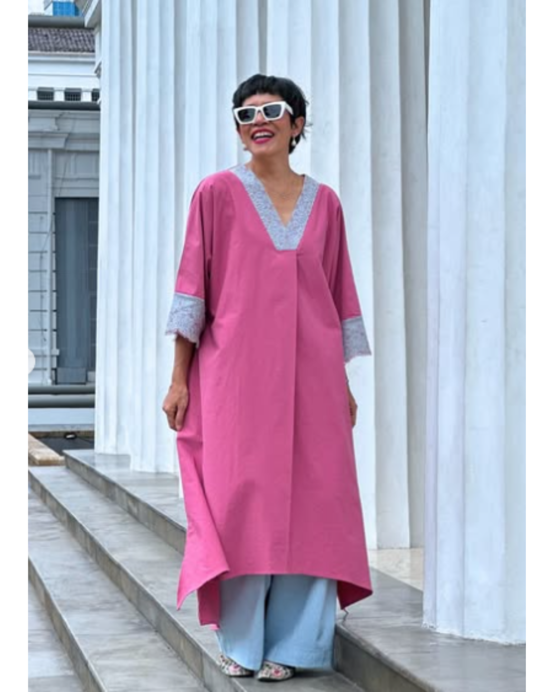 VIVIAN KAFTAN | DIYAN PALAZZO PANTS | ONE SET – Namakita